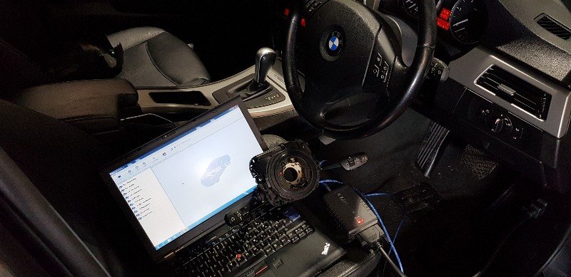 BMW E60 5 Series Steering Angle Coding and Progamming with Autohex HW4 ...